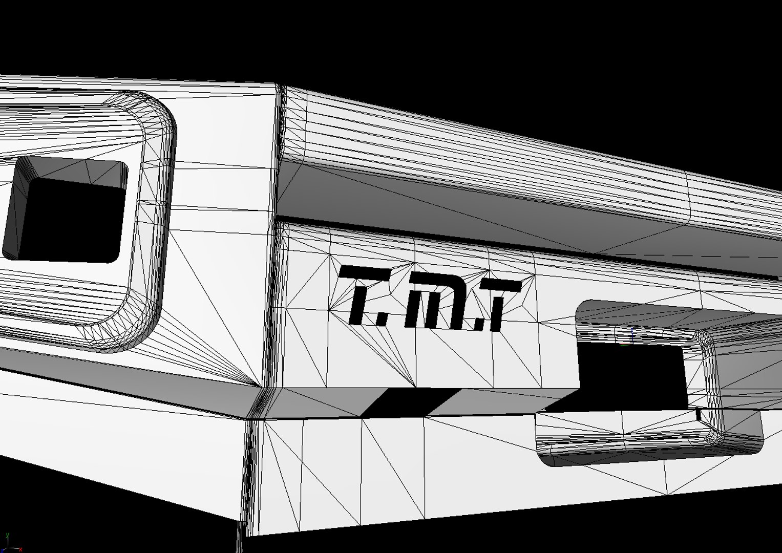 Bumper T M 3D - TurboSquid 1550167