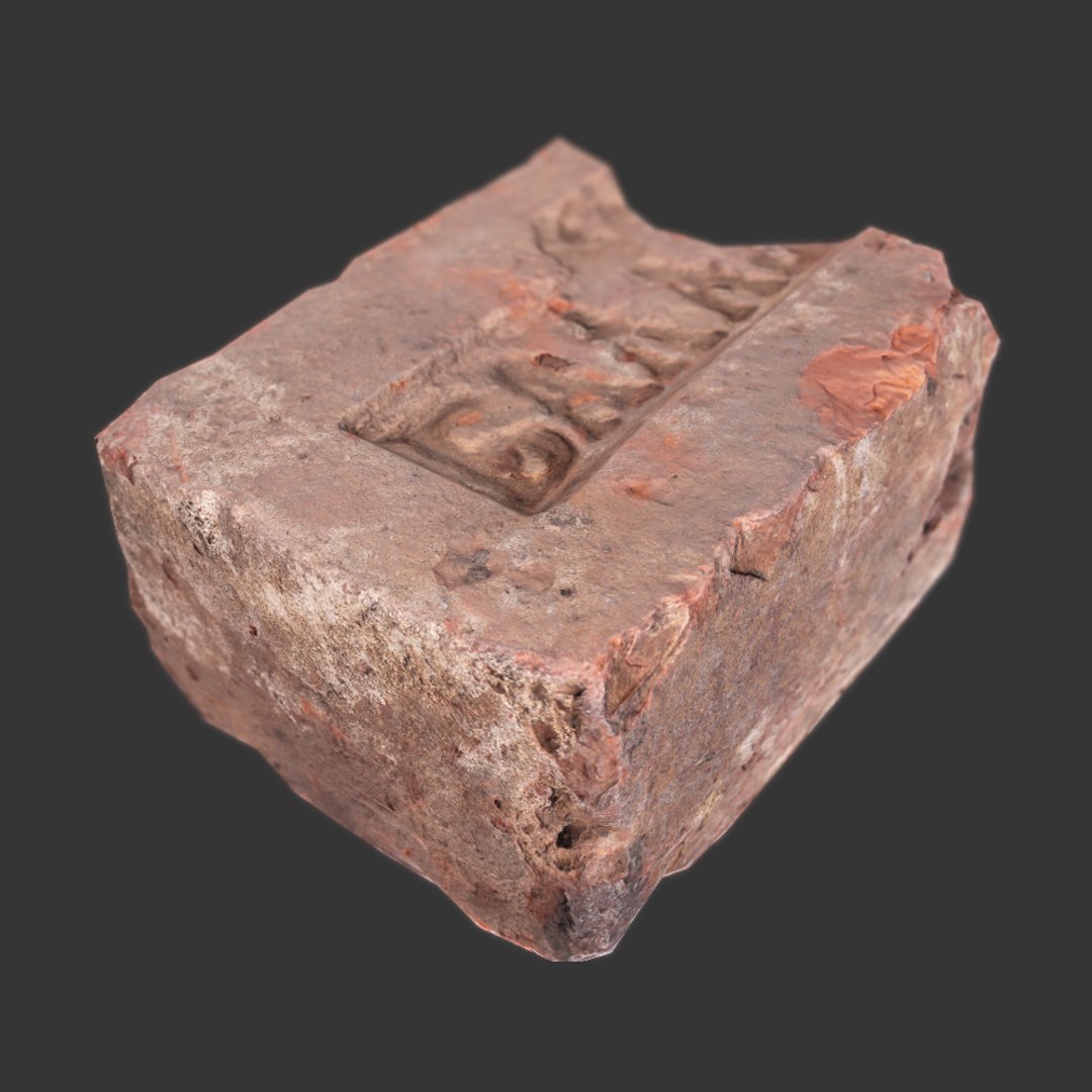 3d pack brick model