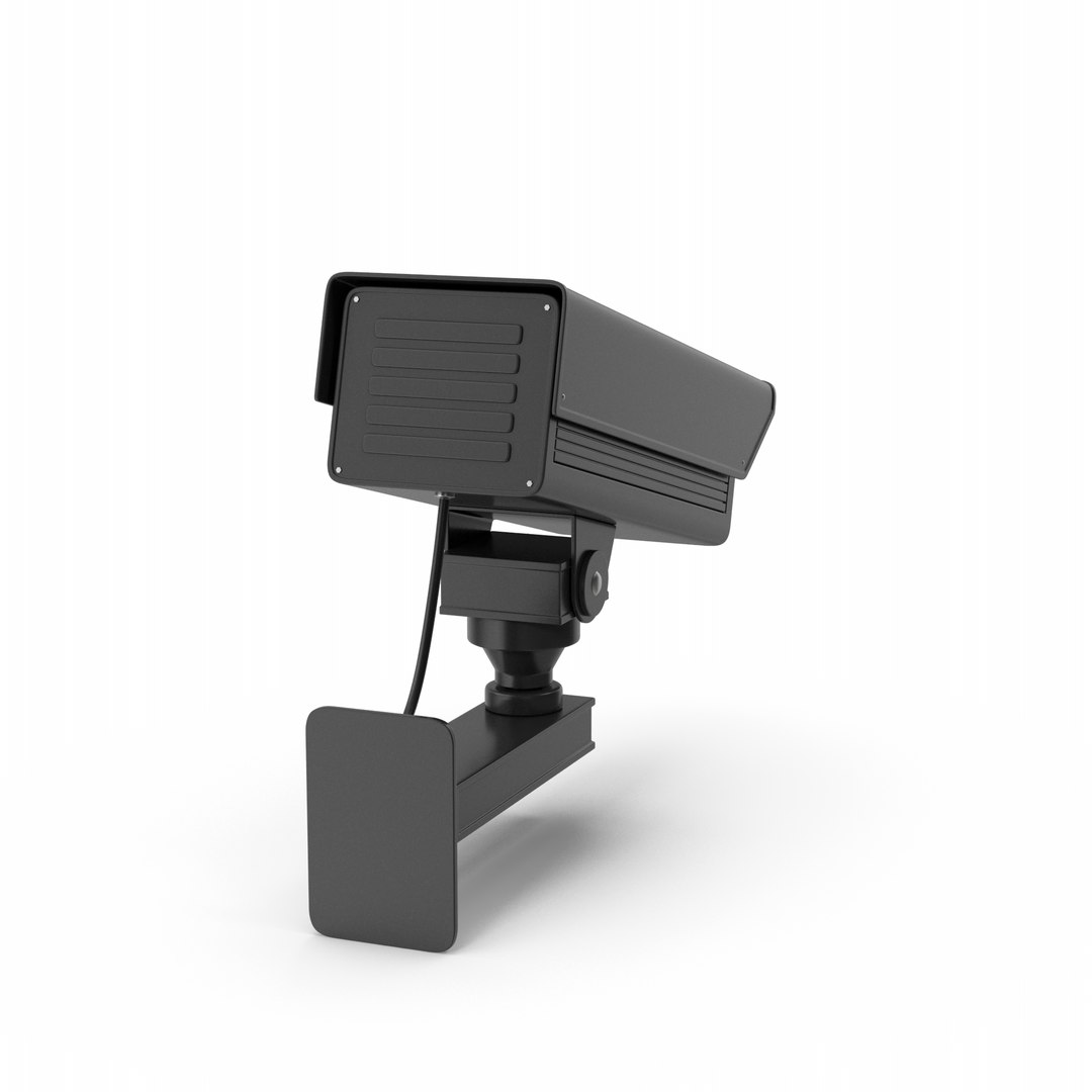 Security Camera Black Model - TurboSquid 2047766