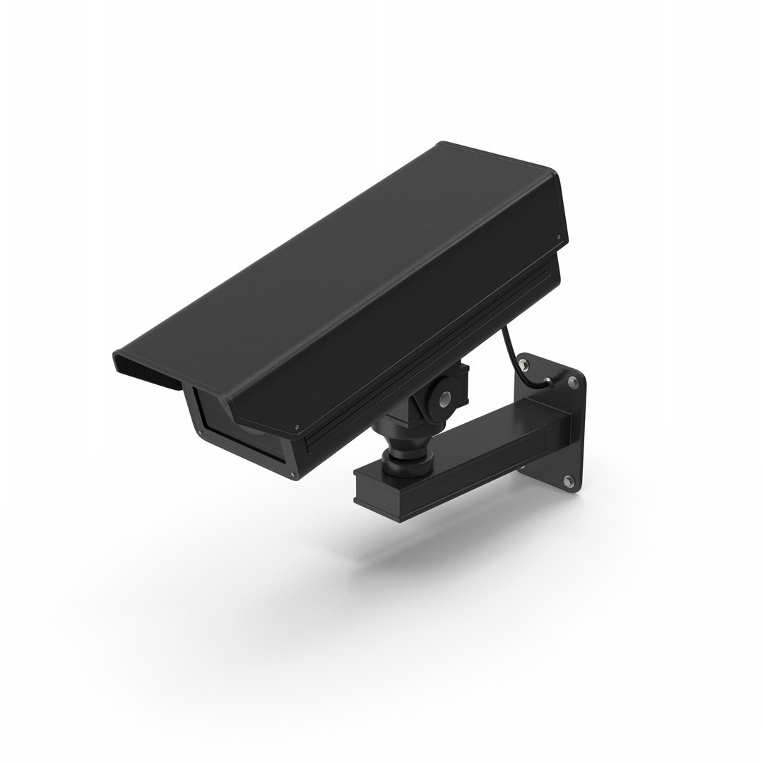 Security Camera Black Model - TurboSquid 2047766