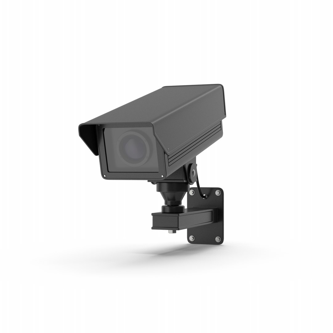 Security Camera Black Model - TurboSquid 2047766