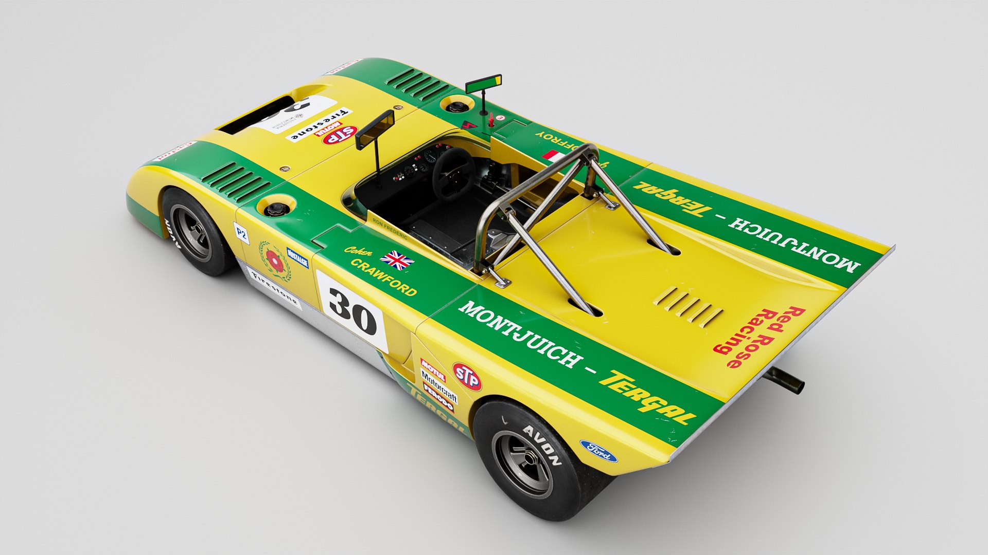 Chevron B21 3D model - TurboSquid 2162257