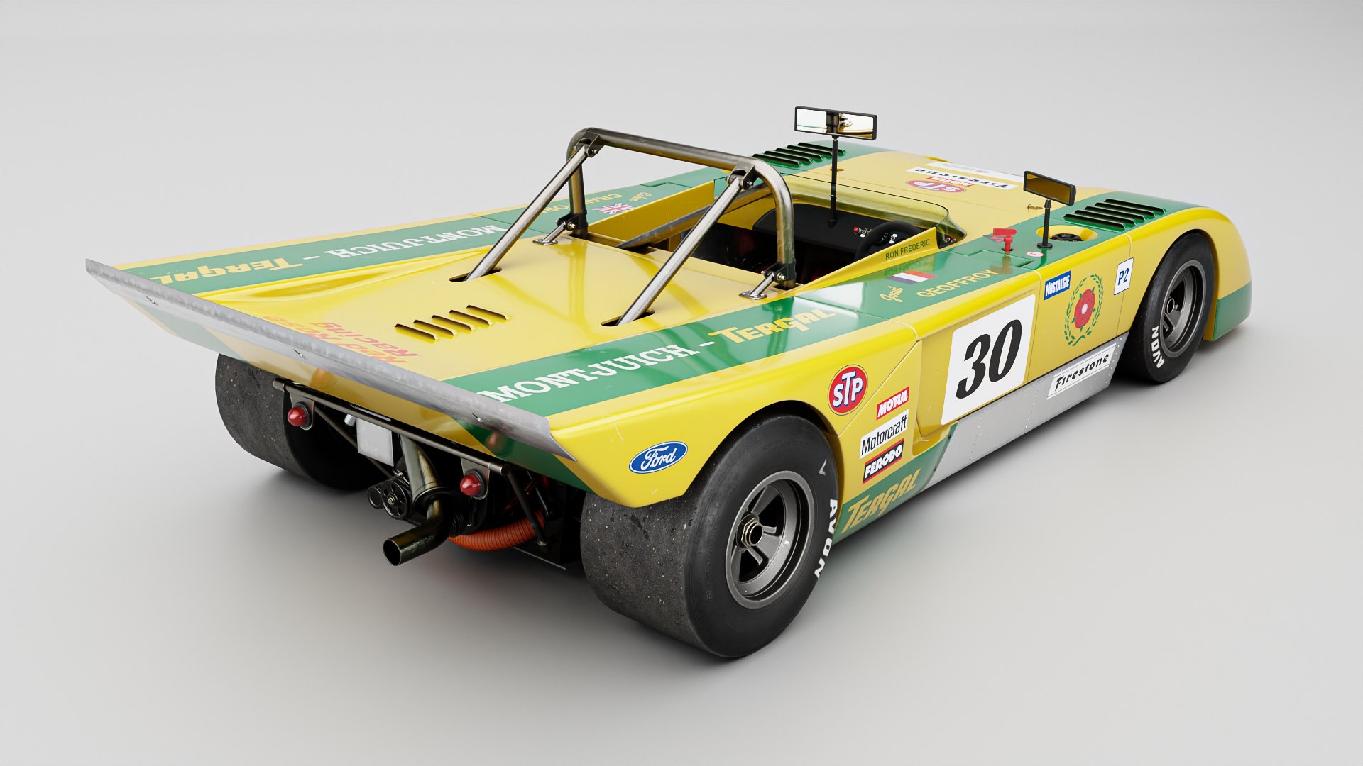 Chevron B21 3D model - TurboSquid 2162257