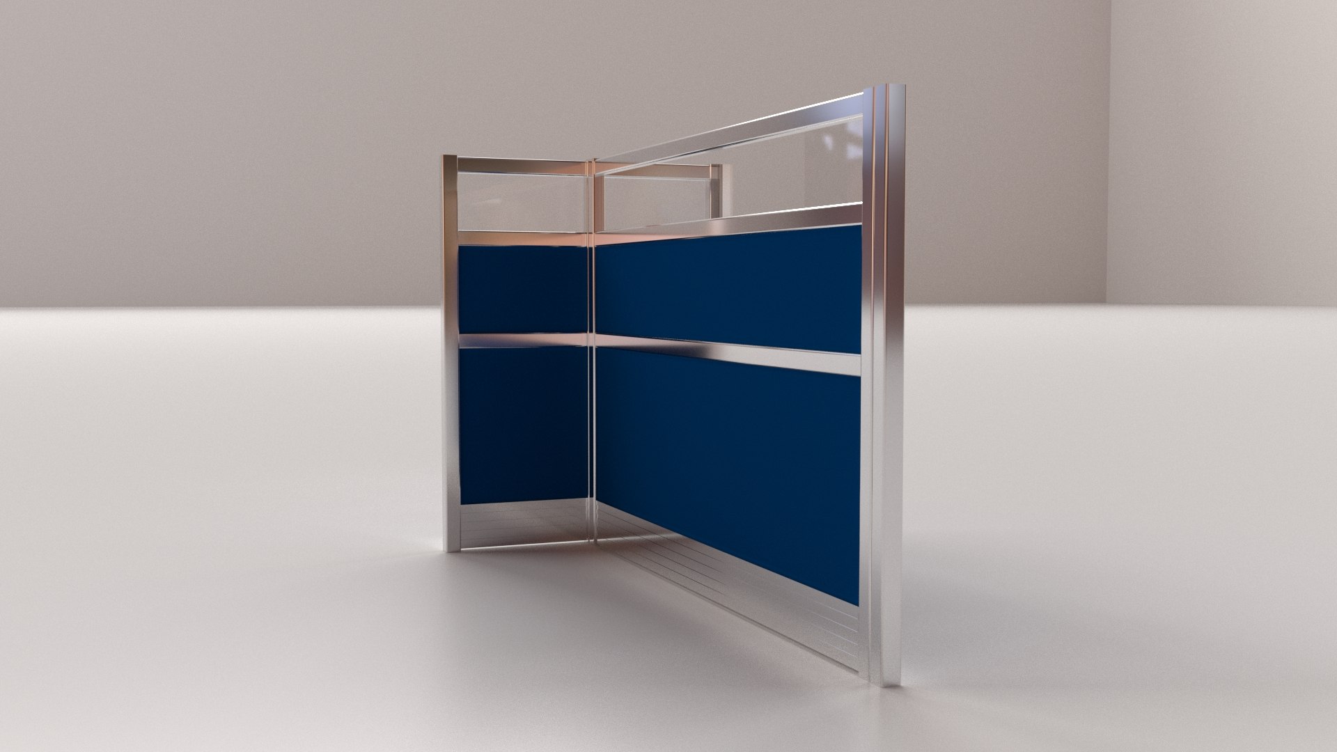 3D Cubicle Partition Model - TurboSquid 1669467