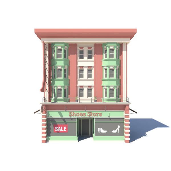 Shoesstore 01 3D - TurboSquid 1412680