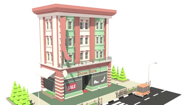 Shoesstore 01 3D - TurboSquid 1412680