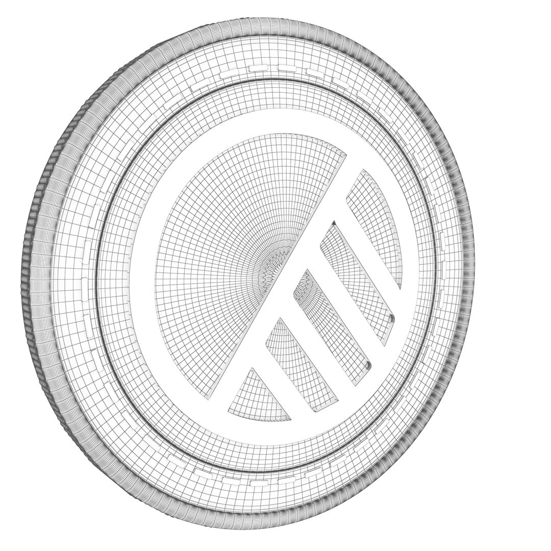 Agora Cryptocurrency Gold Coin 3D model - TurboSquid 1781836