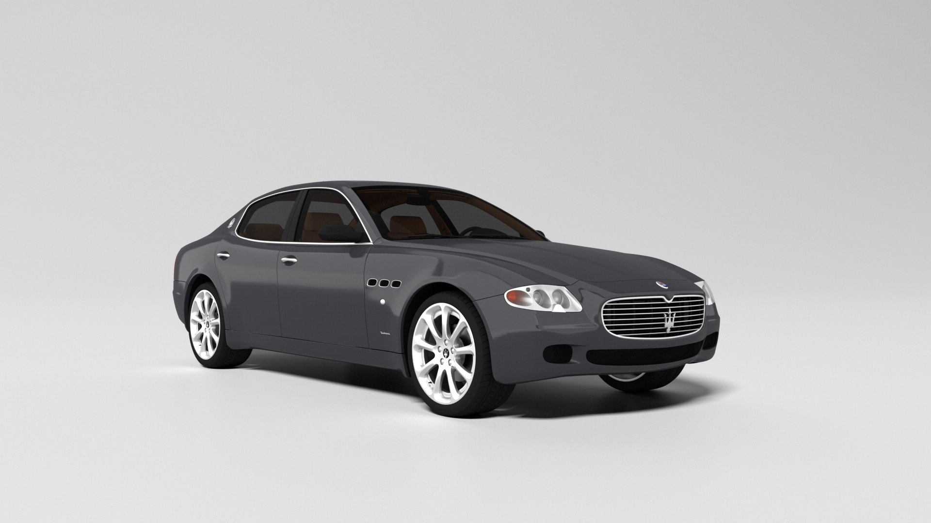 Maserati Quattroporte 3D - TurboSquid 2350144