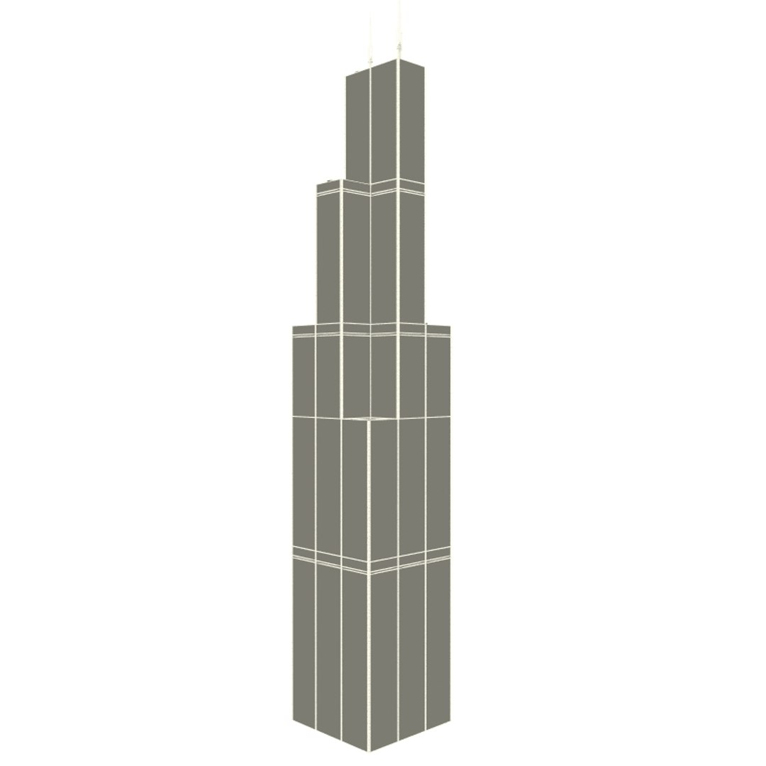 3d Sears Tower