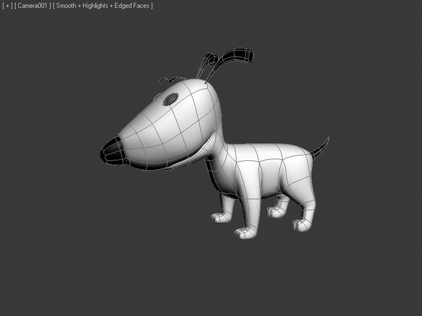3ds Max Little Dog