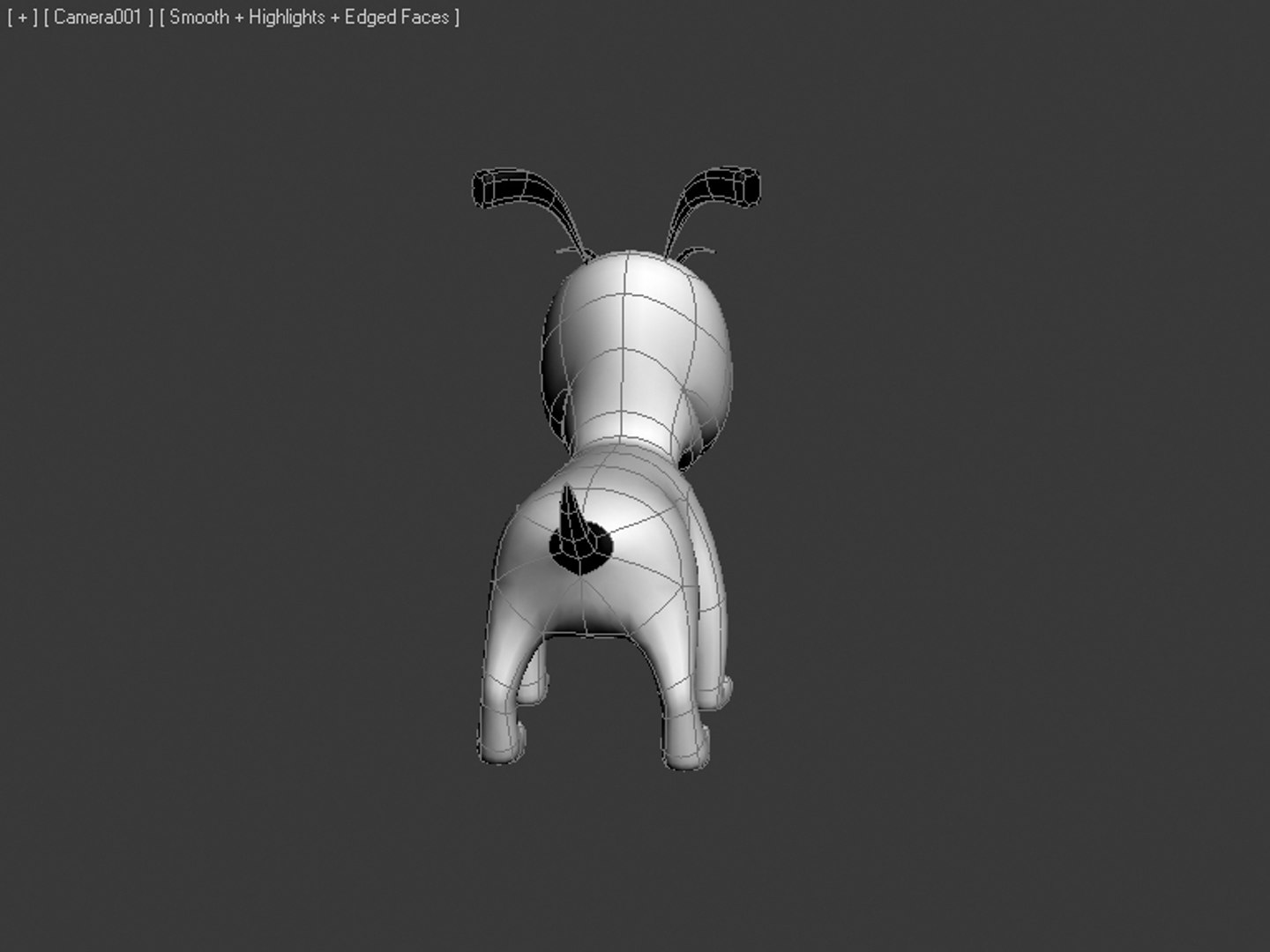3ds Max Little Dog