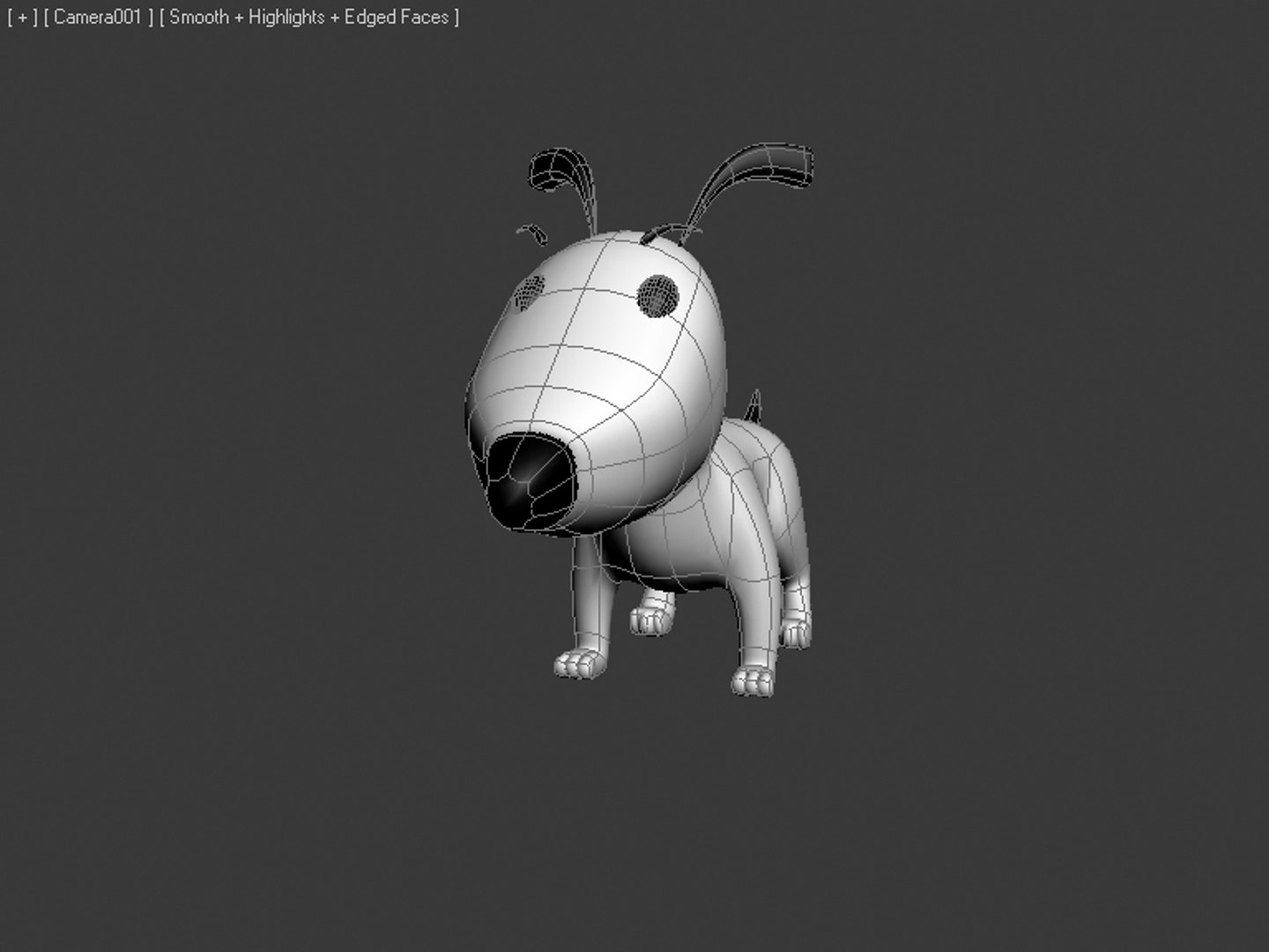 3ds Max Little Dog