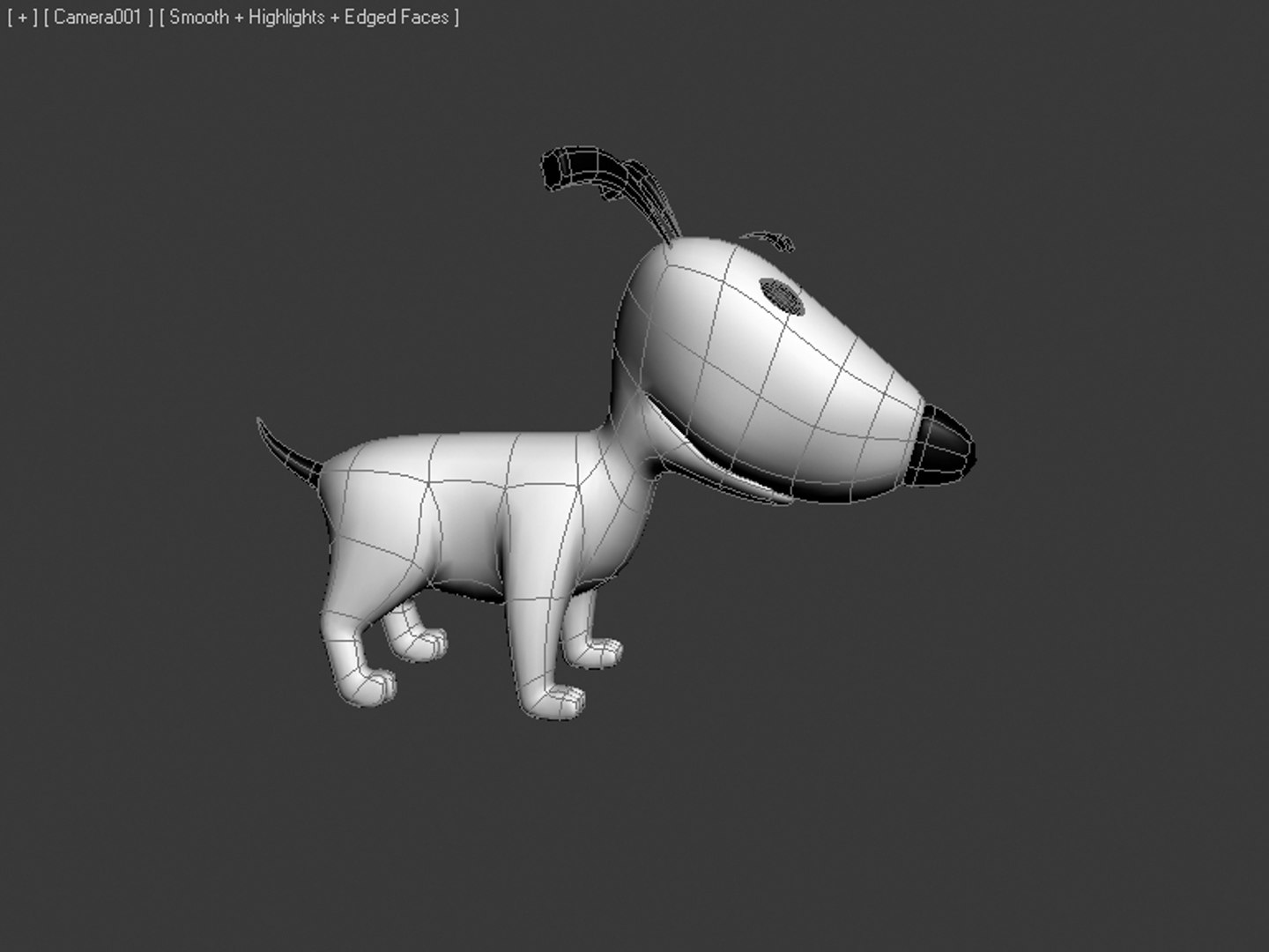 3ds Max Little Dog
