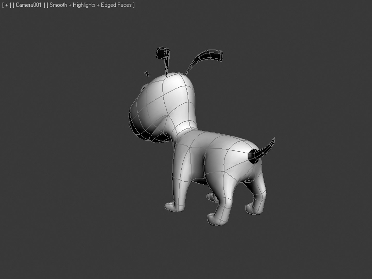 3ds Max Little Dog