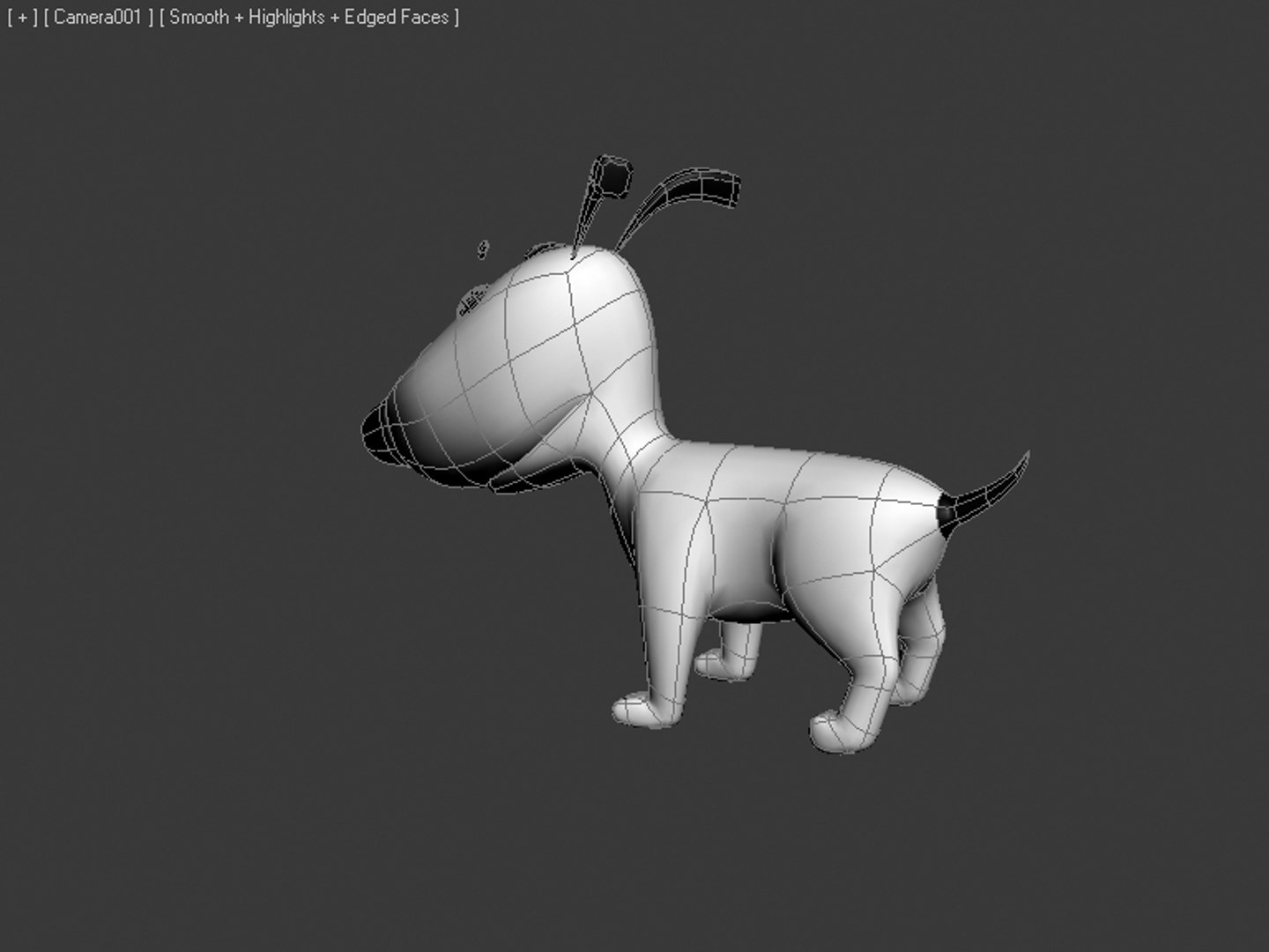 3ds Max Little Dog
