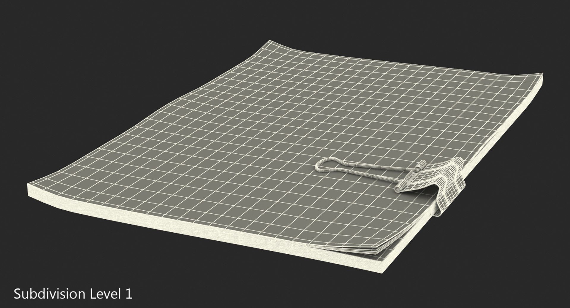 3D Binder A4 Sheets Model - TurboSquid 1420073