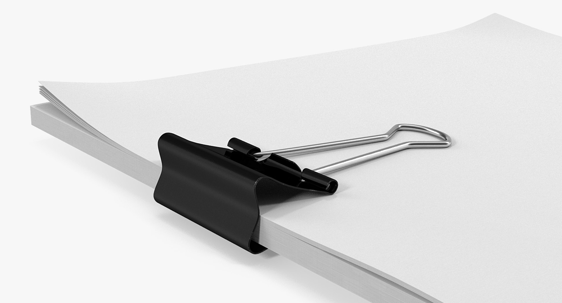 3D Binder A4 Sheets Model - TurboSquid 1420073