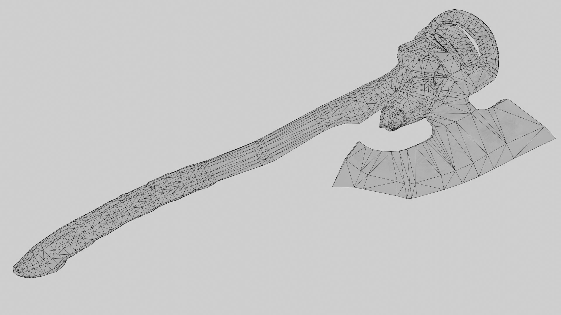 3D Battle Axe Model - TurboSquid 2157997