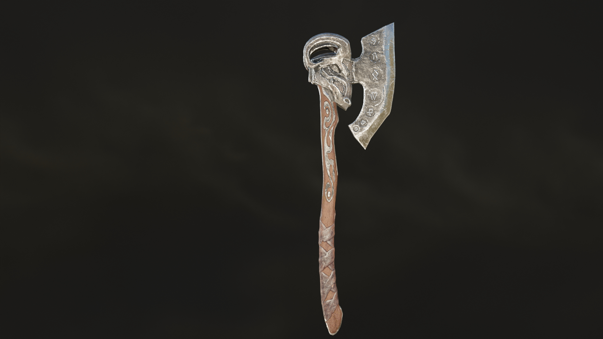3D Battle Axe Model - TurboSquid 2157997