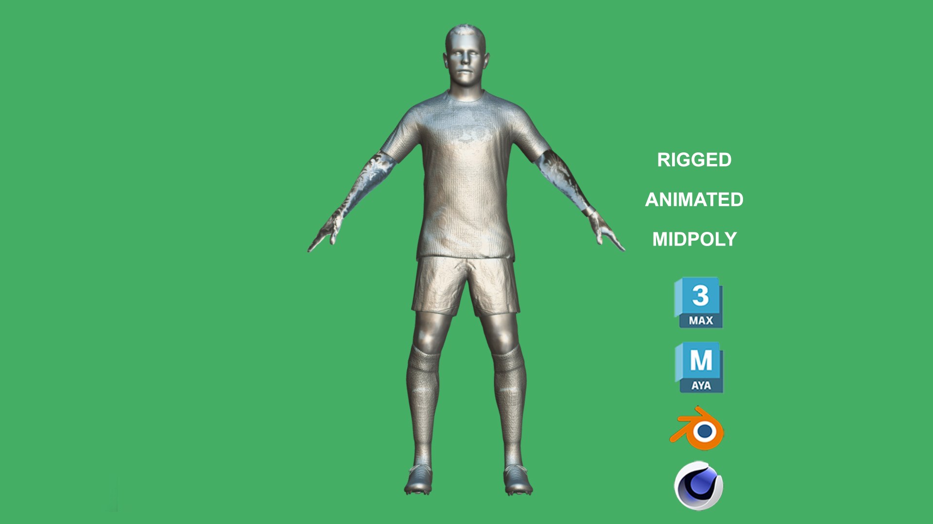 3D Model 3D Rigged Theo Hernandez AC Milan 2024 - TurboSquid 2193868