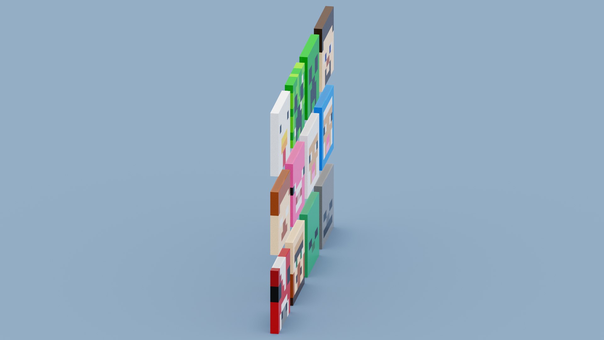 3D Minecraft Characters - TurboSquid 1952464