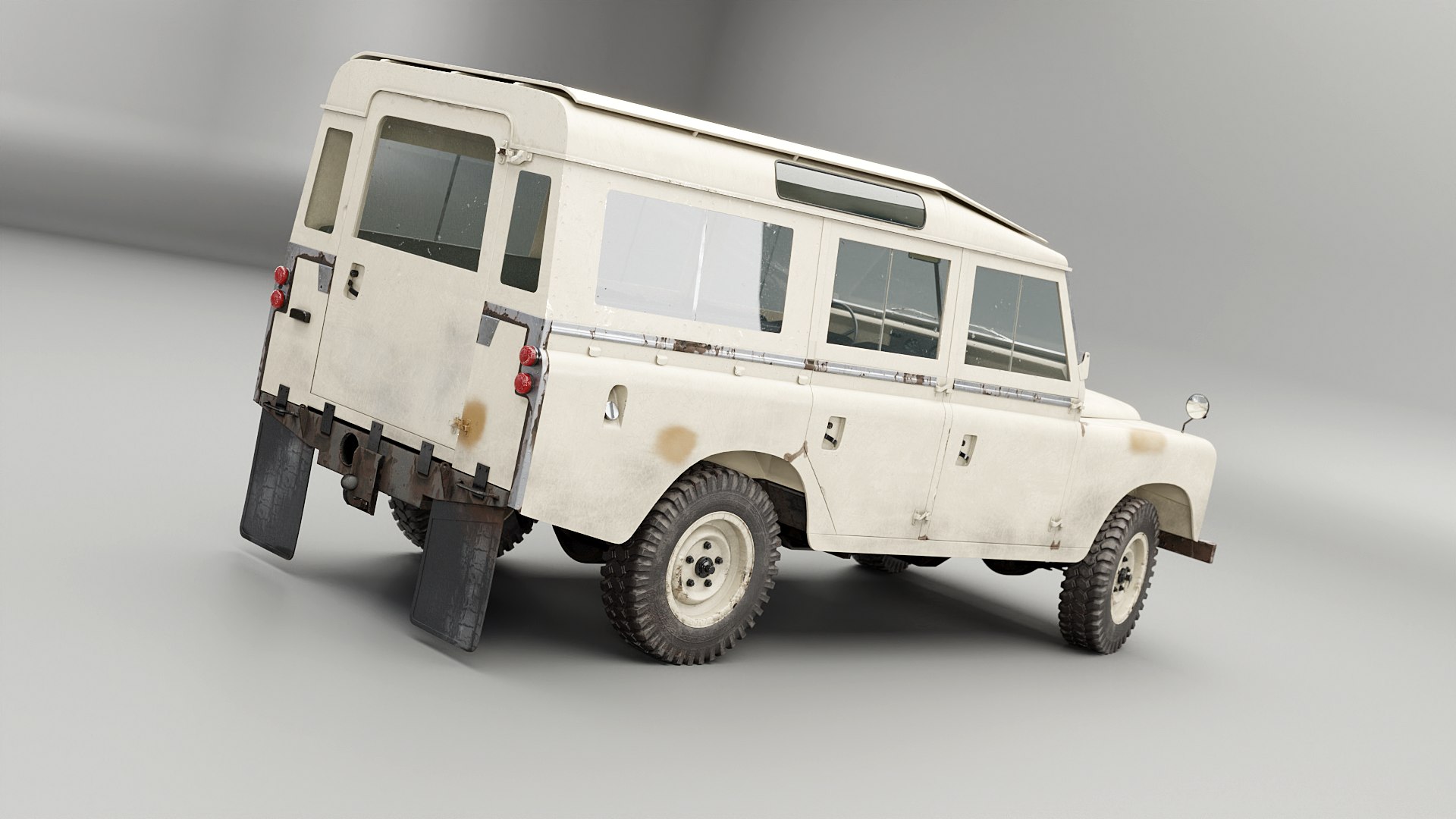 3D Land Rover Series II LWB Aged - TurboSquid 2228838