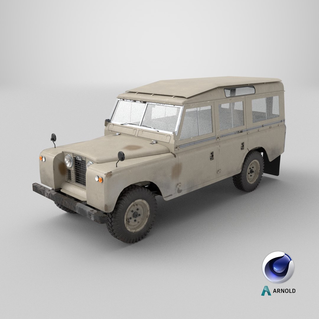 3D Land Rover Series II LWB Aged - TurboSquid 2228838
