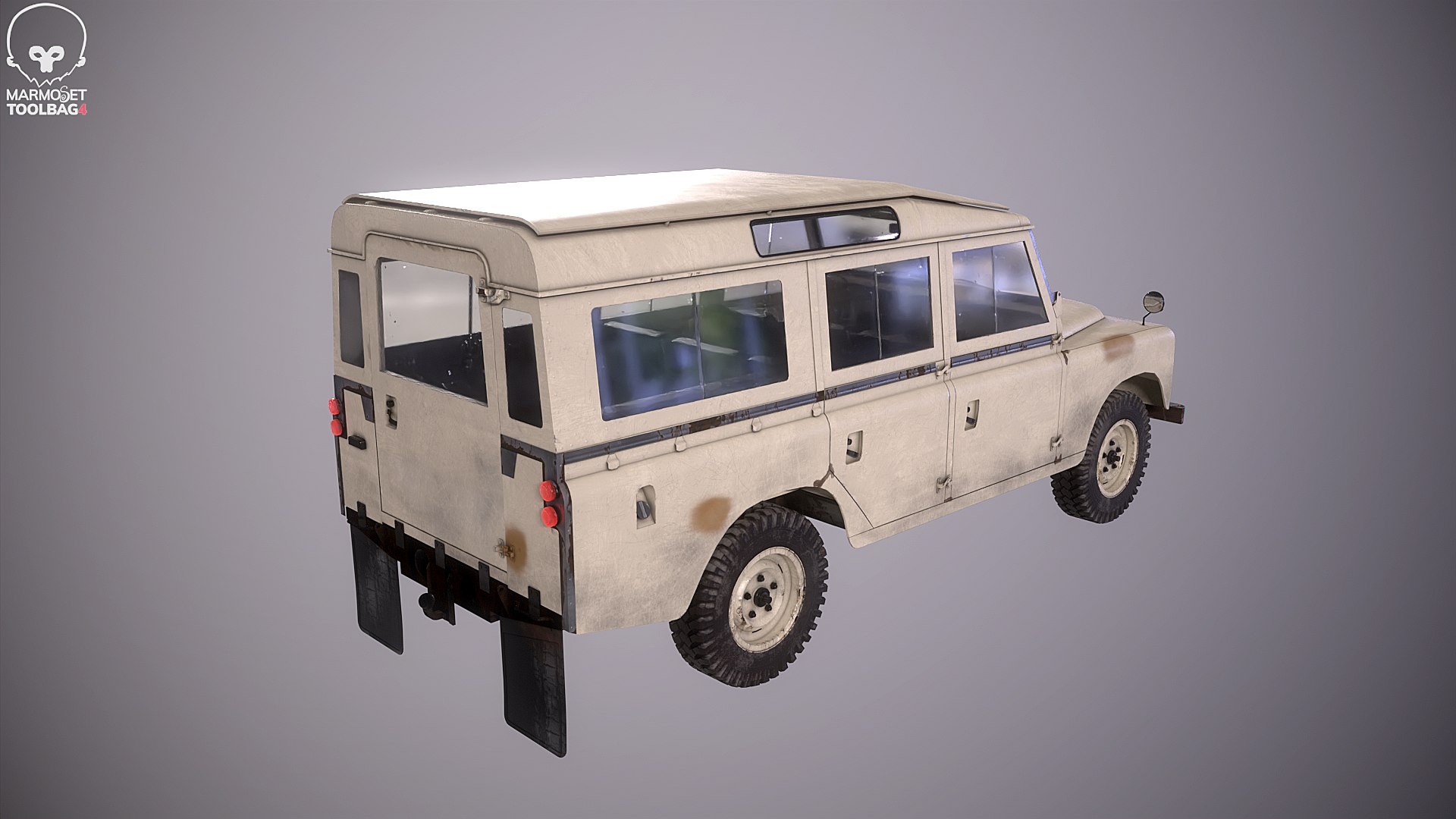 3D Land Rover Series II LWB Aged - TurboSquid 2228838