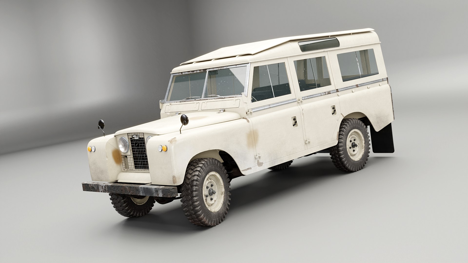 3D Land Rover Series II LWB Aged - TurboSquid 2228838