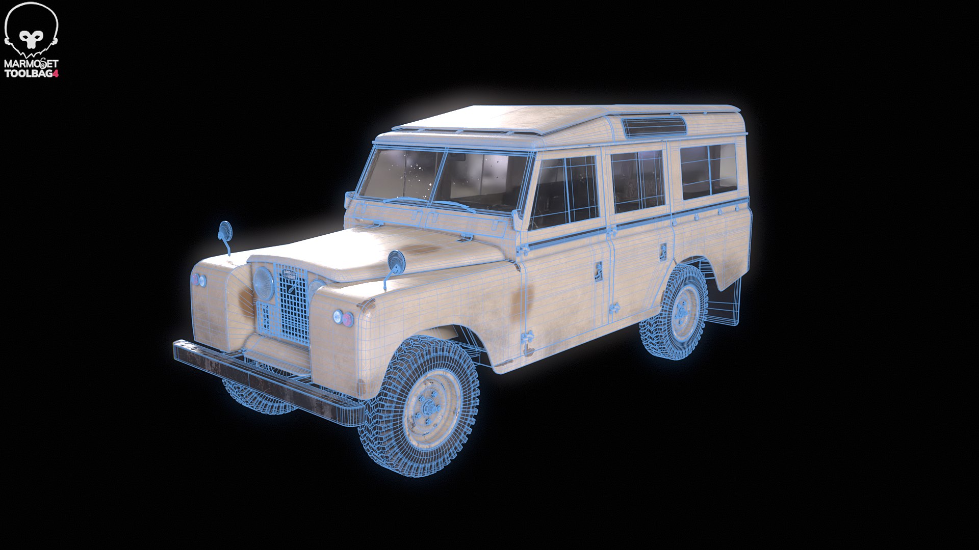 3D Land Rover Series II LWB Aged - TurboSquid 2228838