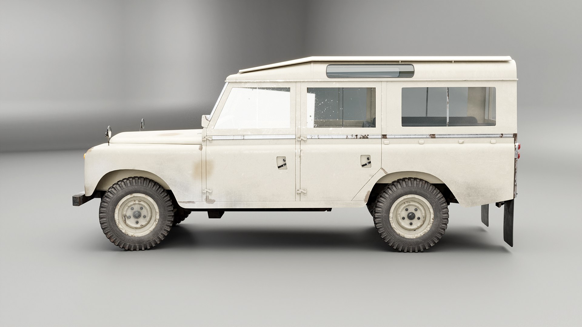 3D Land Rover Series II LWB Aged - TurboSquid 2228838