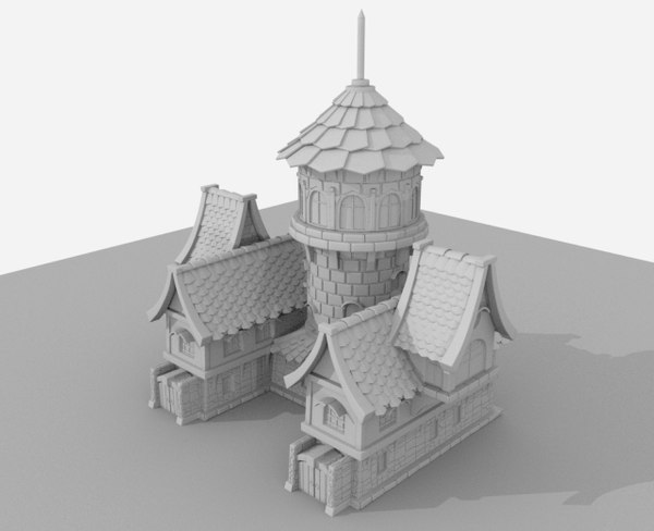 Cartoon Castle 3D Models for Download | TurboSquid