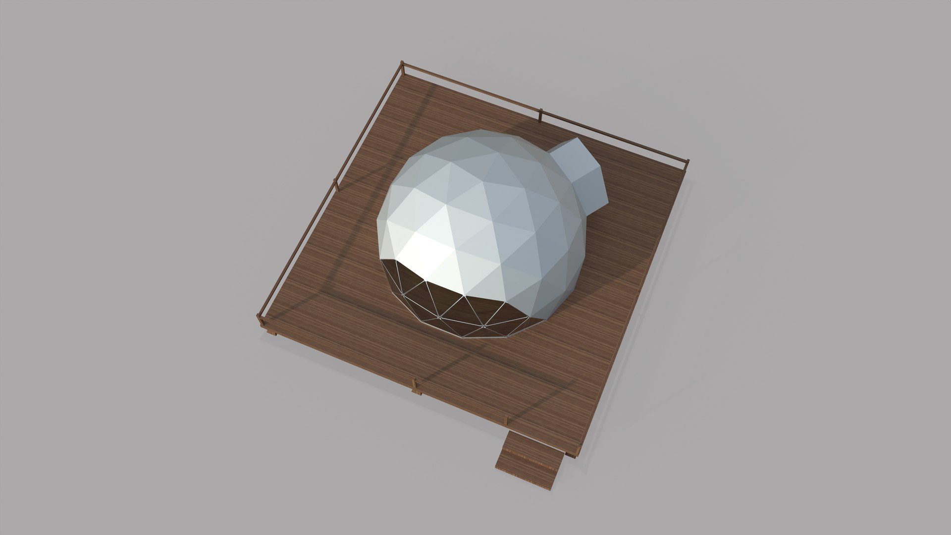 3D Model Ultra-Realistic Geodesic Dome V4 - TurboSquid 2257640