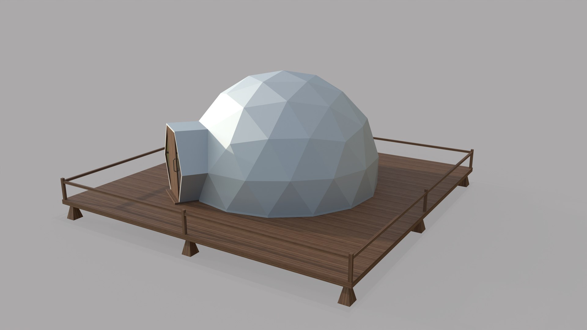 3D Model Ultra-Realistic Geodesic Dome V4 - TurboSquid 2257640