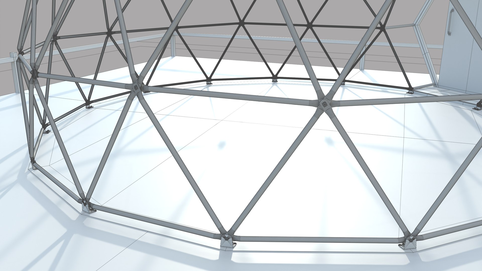 3D Model Ultra-Realistic Geodesic Dome V4 - TurboSquid 2257640