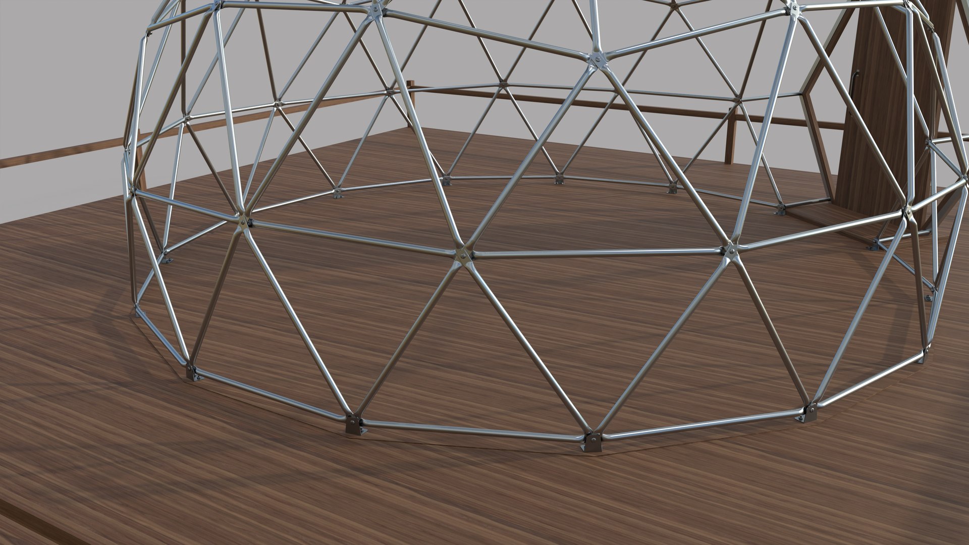 3D Model Ultra-Realistic Geodesic Dome V4 - TurboSquid 2257640