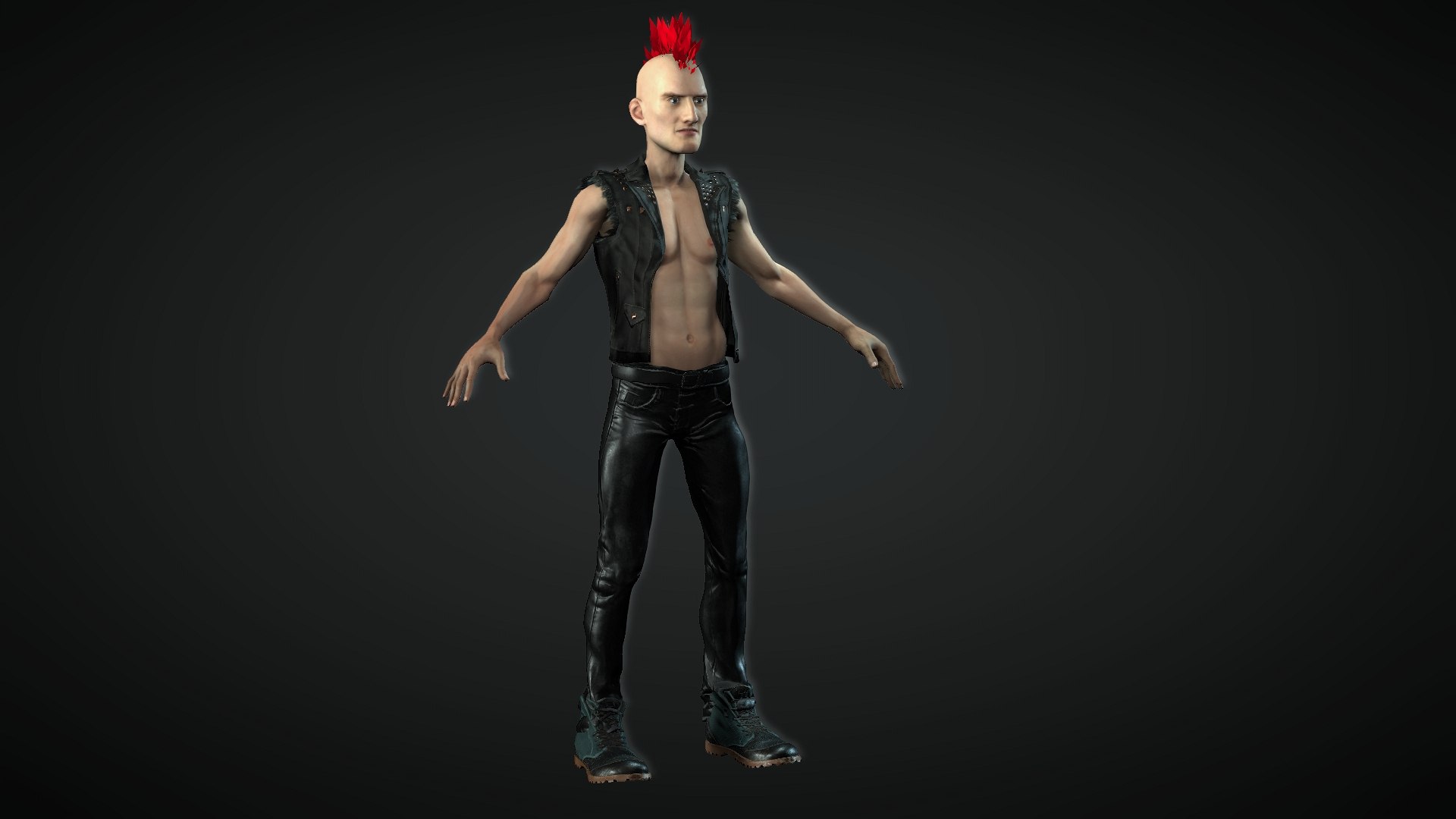 Cyberpunk Style Character Model - TurboSquid 1781959