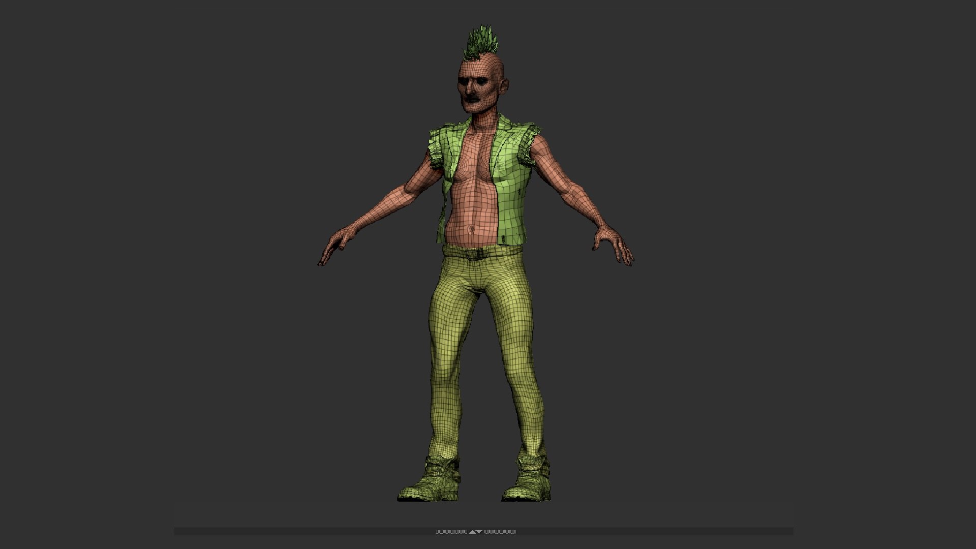 Cyberpunk Style Character Model - TurboSquid 1781959