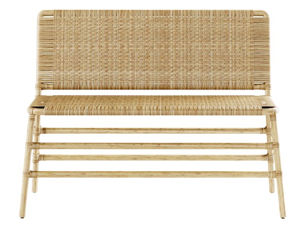 Bench rattan model - TurboSquid 1675848