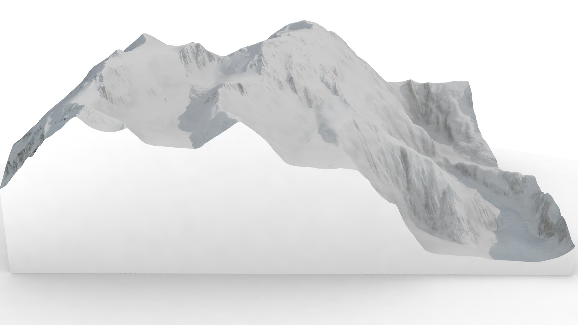 3D Mount Denali - TurboSquid 1990796