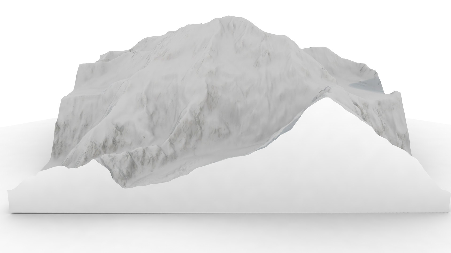 3D Mount Denali - TurboSquid 1990796