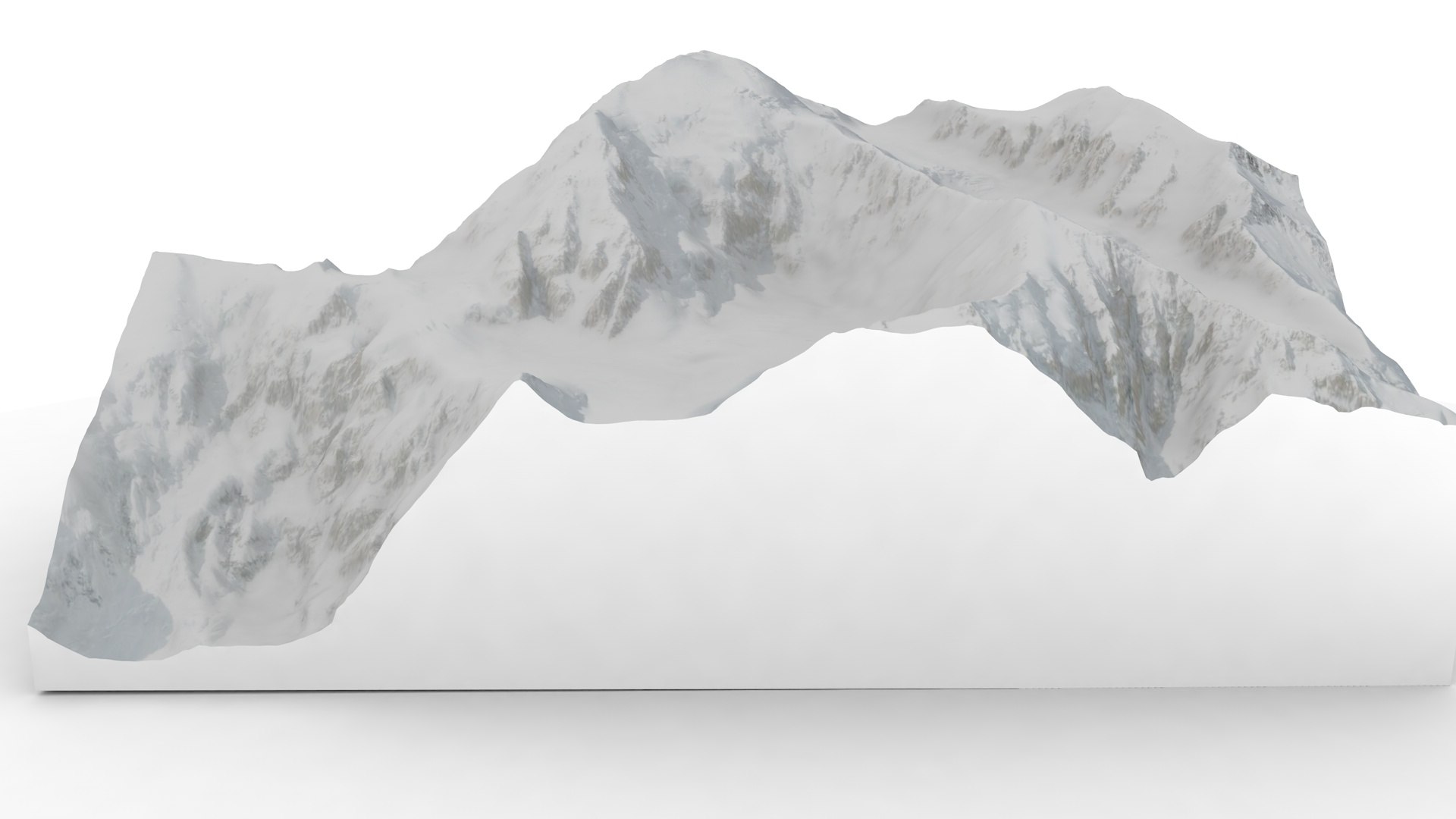 3D Mount Denali - TurboSquid 1990796