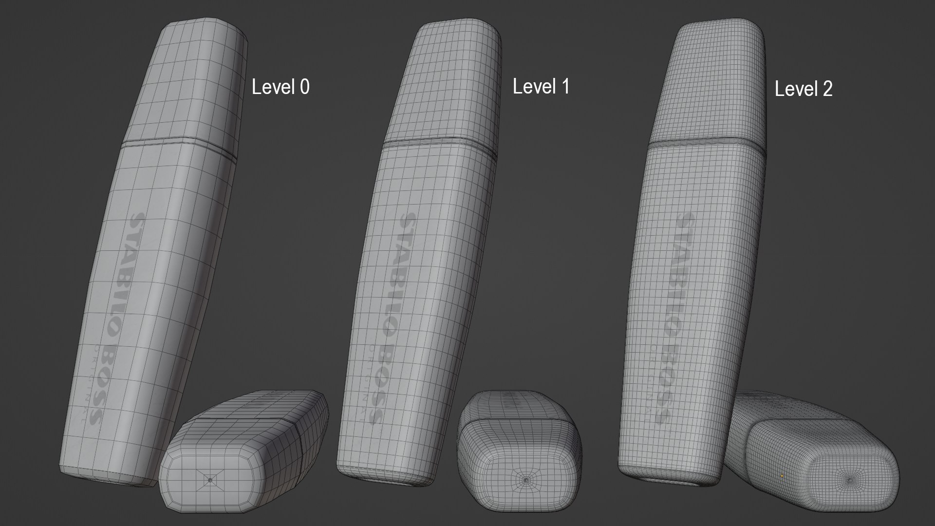 Highlighter 3D Model - TurboSquid 2217701