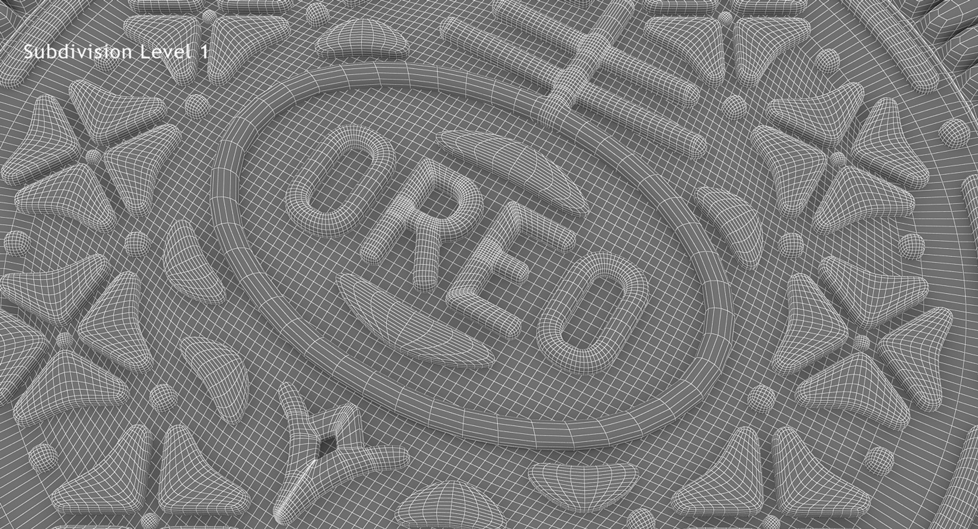 3d Model Realistic Oreo Cookie