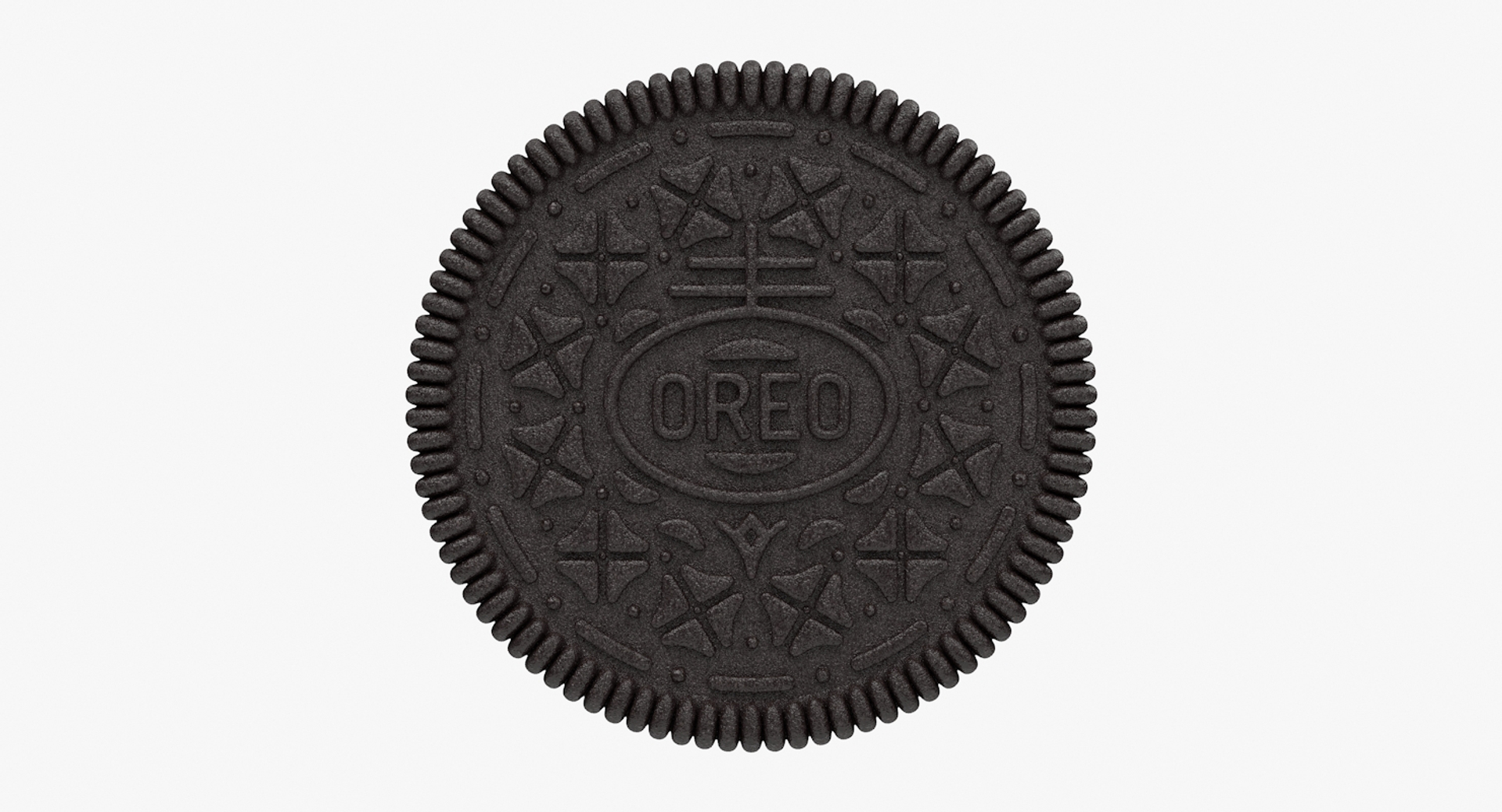 3d Model Realistic Oreo Cookie