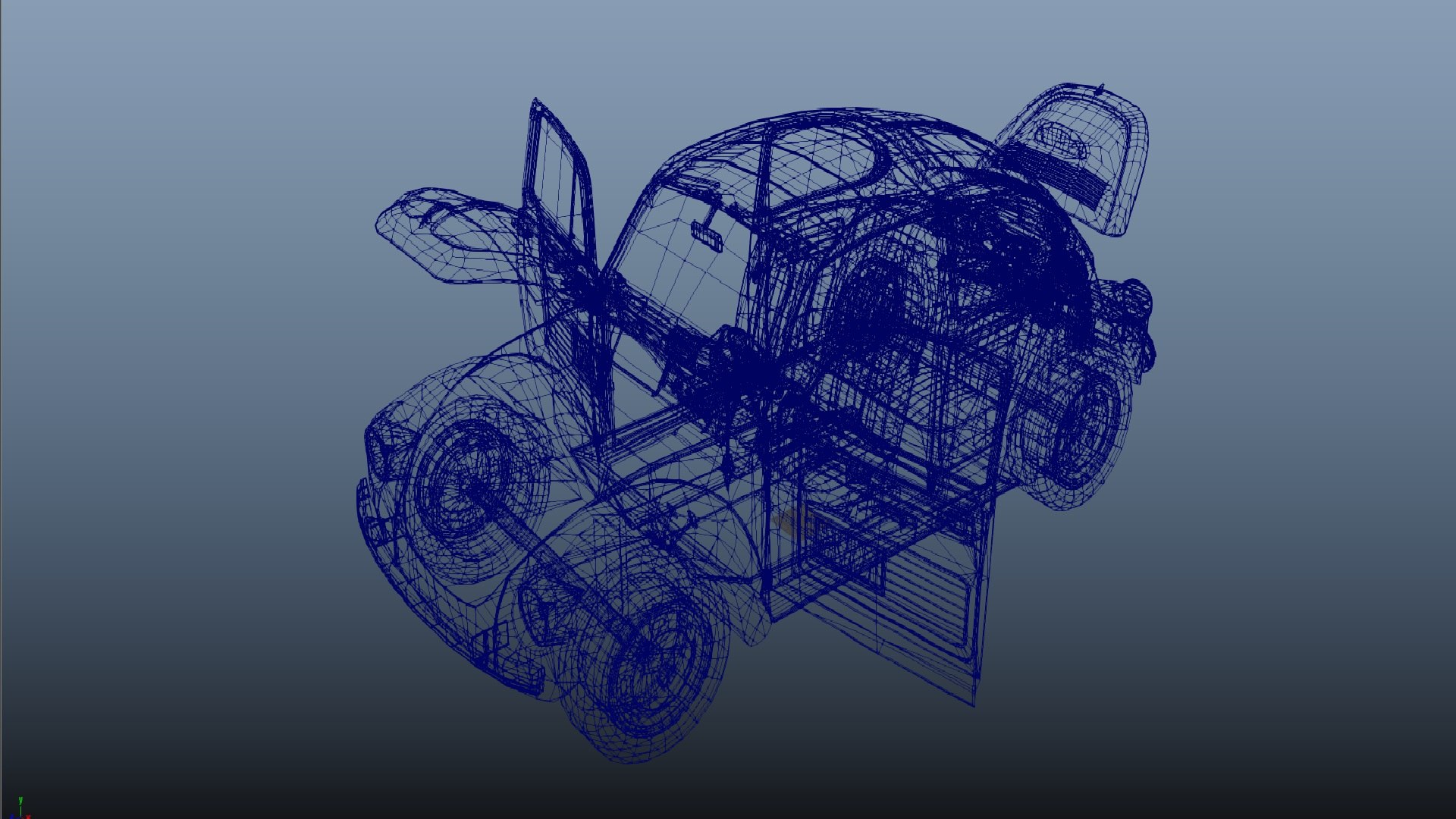 Scarab Car 3D Model - TurboSquid 1984323