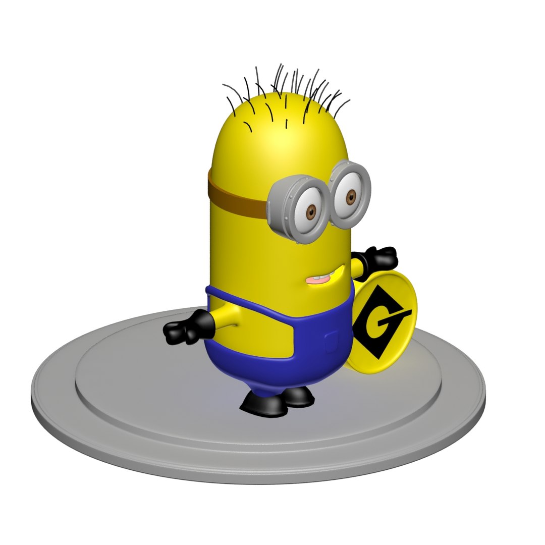 3D Minion - TurboSquid 1262835