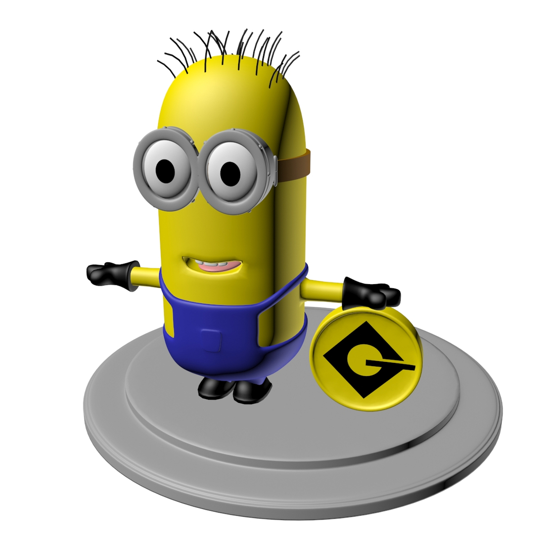 3D Minion - TurboSquid 1262835