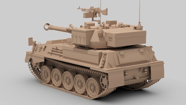 3d british scorpion 90 t model
