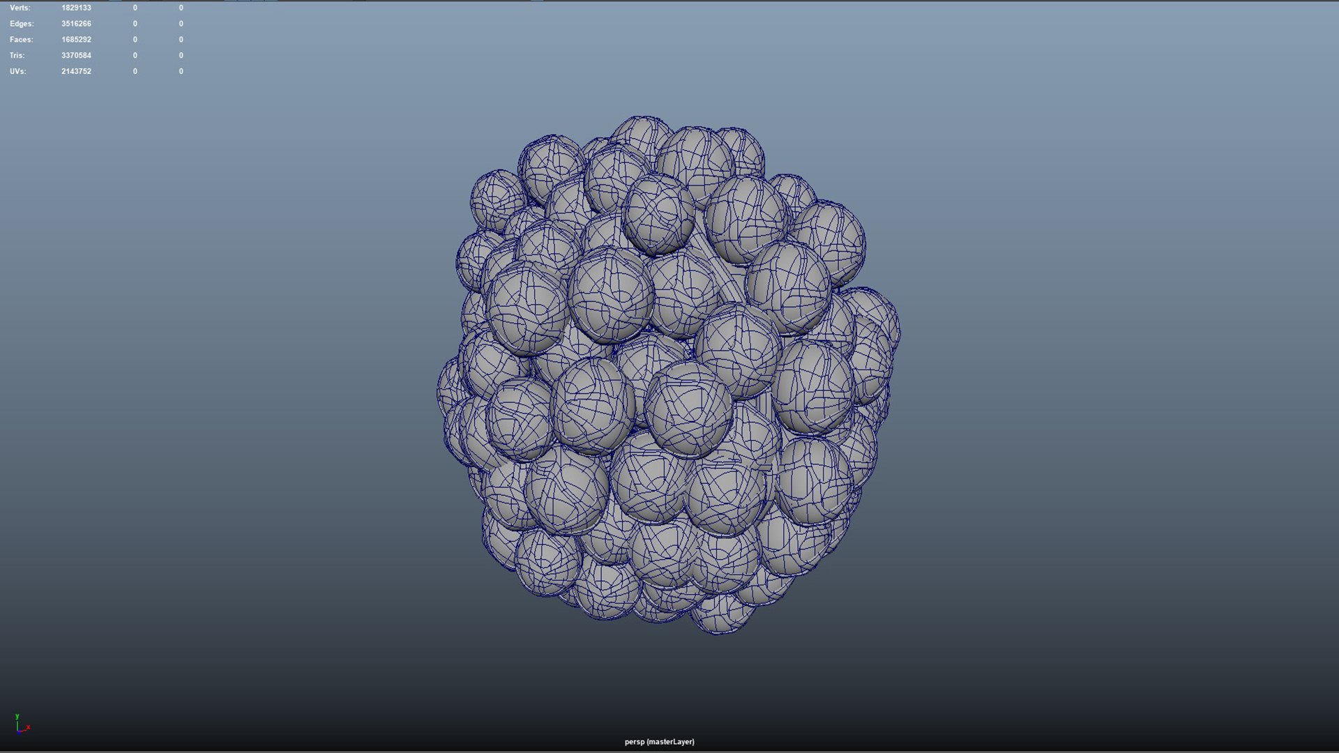 Lungs Alveoli Cross Section Model - TurboSquid 2187572
